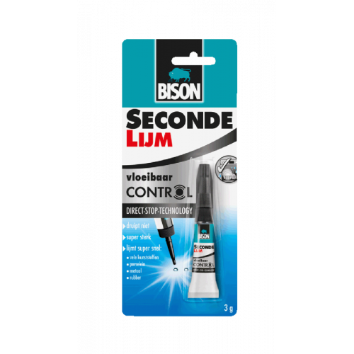 BISON SECONDELIJM VLOEIBAAR CONTROL 3 GR